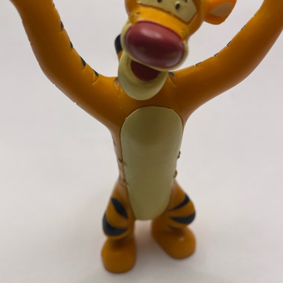 Disney | Toys | Disney Tigger Action Figure Orange And Cream | Poshmark